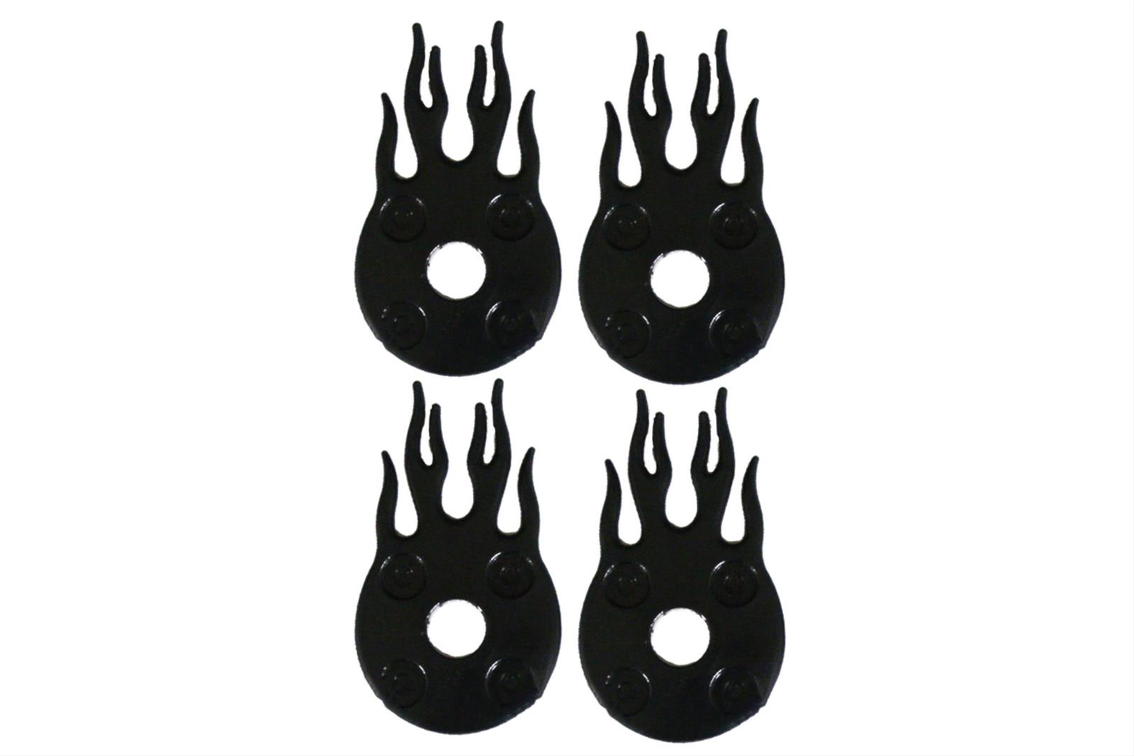 Scuff Plates – Plastic Flamed Black – Performance Motorsports